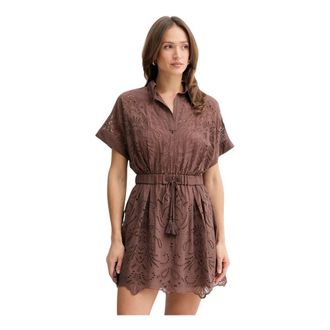 Ermanno Scervino Damen, Kleider, Braun, SGr&ouml;&szlig;e