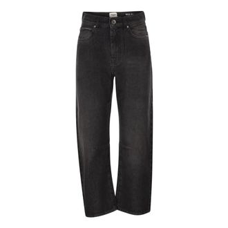 Max Mara Damen, Jeans, Schwarzk, LGr&ouml;&szlig;e