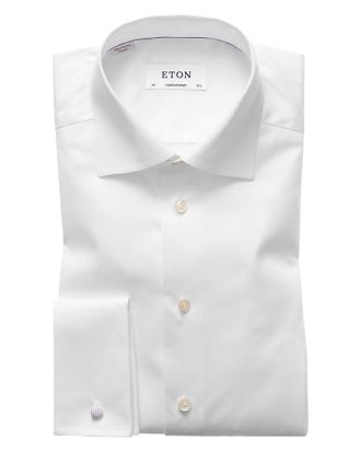 Eton Hemd mit Umschlagmanschette, Slim Fit in