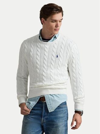 Polo Ralph Lauren Pullover 710775885033 Wei&szlig; Regular Fit