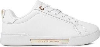 Tommy Hilfiger Sneakers Chique Court Sneaker FW0FW07634 Wei&szlig;