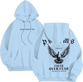 Generic Sweat a Capuche Homme Hooded Sweatshirt Hoodie Pullover Homme avec Imprim&eacute; Football Casual Coupe Ample Sweatshirt pour Quotidien Confortable et Doubl&eacute;