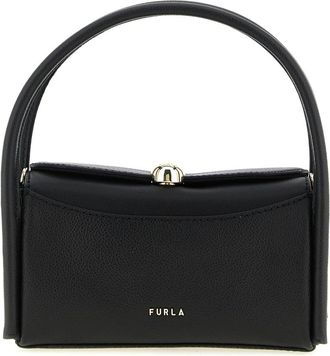 Furla Femme, Sacs, Noir, Taille: ONE Size Nicole Mini Boston Bag
