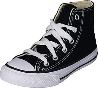 Converse Chuck Taylor Yths C/t Allstar Hi Canvas - Baskets Bassed - Mixte Enfant - Noir (Black 001) - 32 EU