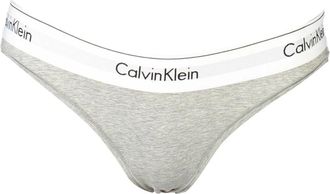 Calvin Klein Femme, Sous-v&ecirc;tements, Gris, Taille: 44 FR Culotte Br&eacute;silienne