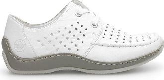 Rieker Halbschuhe L1716-80 Wei&szlig;