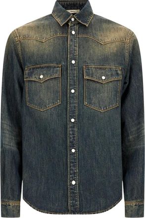 Fendi Denimhemd - - Shirts - Herren - Blau - L