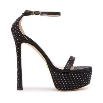 Stuart Weitzman Hollywood Shine Sandalen - - Shoes - Damen - Schwarzk - 39 1/2 EU