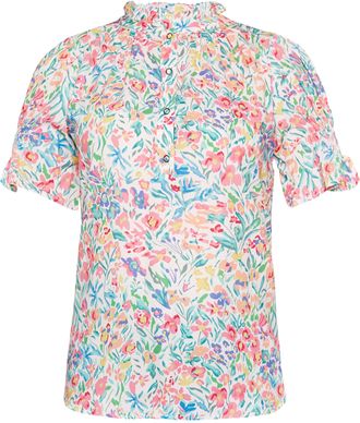 Usha Bluse Frauen mehrfarbig rosa