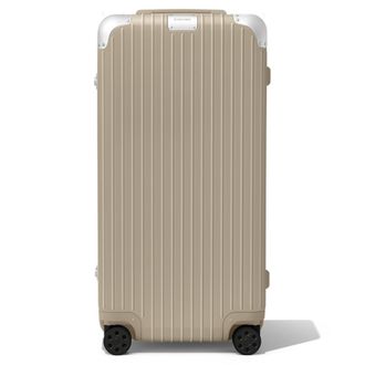 Rimowa Hybrid Trunk Plus Gro&szlig;er Koffer in Stone Beige - Polycarbonat - 80x40x41
