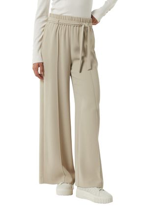 Comma Schlupfhose mit High Rise und weitem Bein