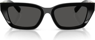 Dolce & Gabbana Cat-Eye-Sonnenbrille - - Accessories - unisex - Schwarzk - 53 MM