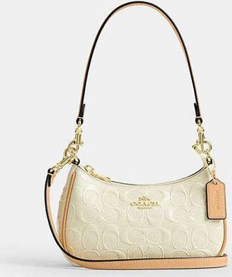 Coach Teri Mini-Umh&auml;ngetasche Aus Signature-Leder