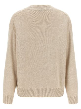 Brunello Cucinelli Diamante Sweater - Beige