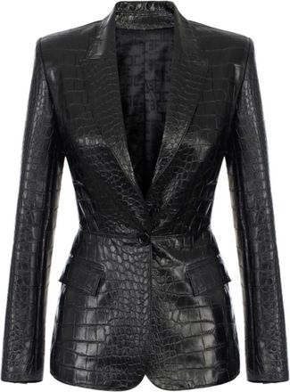 Elisabetta Franchi Femme, Vestes, Noir, Taille: 40 FR Chic Nero Veste Outerwear Aw25