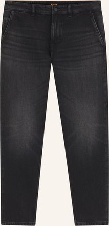 HUGO BOSS Jeans Onyx-5 Bo Tapered Fit schwarz