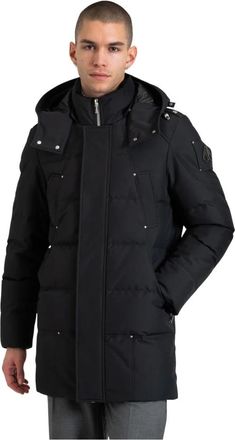 Moose Knuckles Homme, Vestes, Noir, Taille: M Doudoune Matelass&eacute;e