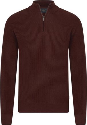 Cavallaro Pull Col Roul&eacute; Tomuro - Homme - Pulls - Rouge - Taille: L