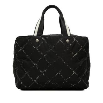 Chanel Pre-owned Vintage Nylon Weekend Bag - - Pre-owned - Damen - Schwarzk - ONE SIZE