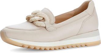 Gabor Damen Low-Top Sneaker, Frauen Halbschuhe,schnürschuhe,schnürer,straßenschuhe,Strassenschuhe,Sportschuhe,Creme,37.5 EU / 4.5 UK