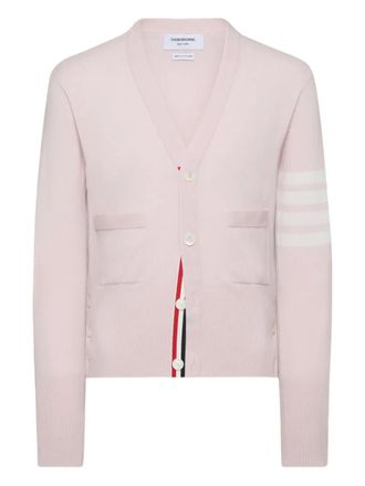 Thom Browne cardigan à col v - Rose