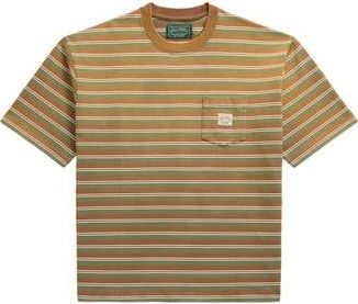 Polo Ralph Lauren T-shirt droit &agrave; rayures en coton