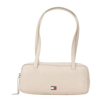 Tommy Jeans Femme, Sacs, Beige, Taille: ONE Size City Logo Shoulder Bag