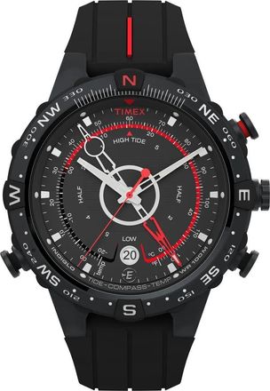 Timex Uhren - Analoge Uhr Intelligent Quartz Tide Temp Compass - Gr. unisize - in Schwarz - f&uuml;r Damen