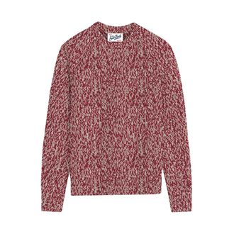 MC2 Saint Barth Pull &agrave; col rond - Homme - Pulls - Rouge - Taille: L