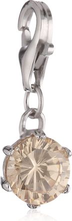 Pasionista Charms Anhänger 925 Sterling Silber Zirkonia Champagner 604008