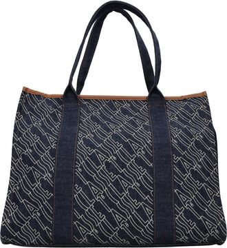 Alviero Martini 1A Classe Femme, Sacs, Bleu, Taille: ONE Size Ld01 9888 Shopper