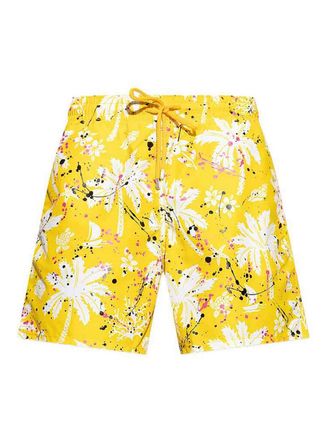 Palm Angels Short De Bain - Jaune