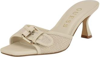 Guess Femme Dista Sandale à Talon, Ivoire 150, 39 EU