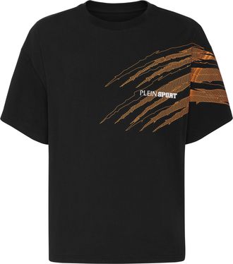 Plein Sport T-Shirt Rundhalsausschnitt Ss Scratch