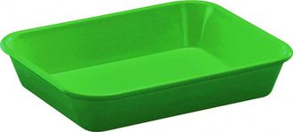 WACA 1400 Auslageschale Pr&auml;sentationsschale 190 x 150 x 40 mm, Farbe:gr&uuml;n