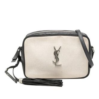 Saint Laurent Pre-owned Sac Camera Lou - Femme - Pre-owned - Blanc - Taille: ONE Size