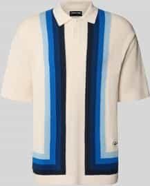 Pegador Relaxed Fit Poloshirt in Strick-Optik Modell Tellero