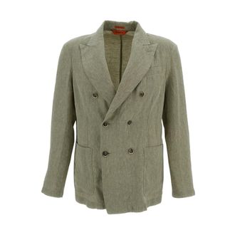 Barena Homme, Vestes, Vert, Taille: L Veste crois&eacute;e