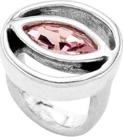 Uno De 50 Bague pour femme en argent sterling 925 Taille 12-16,51 mm Alliage de métaux Bijou artisanal Fabriqué en Espagne, Talla 12, Métal, Aucune pierre préci