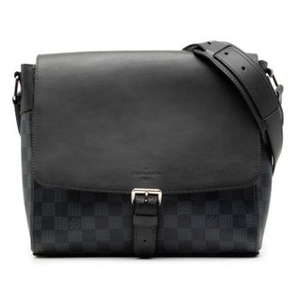 Louis Vuitton Sac bandouli&egrave;re en tissu Pre-owned - Femme - Pre-owned - Noir - Taille: ONE Size