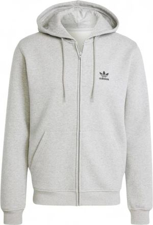 adidas Homme, Sweatshirts et sweats &agrave; capuche, Gris, Taille: M Sweat &agrave; capuche Zip Felpata