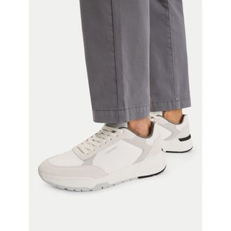 Calvin Klein Sneakers Calvin Klein City Runner Laceup Ny-Su HM0HM02308 Creme