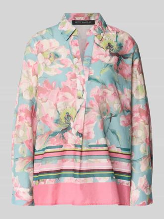 Betty Barclay Relaxed Fit Bluse mit floralem Allover-Print