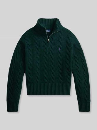 Polo Ralph Lauren Regular Fit Troyer aus Woll-Mix