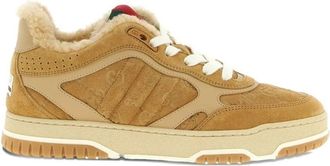 Gucci Low-Top Sneaker - Re-Web Sneaker With Merino Wool Lining - Gr. 40 (EU) - in Braun - f&uuml;r Damen