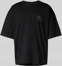 Review Oversized T-Shirt mit Label-Print