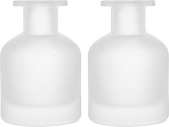 Garneck Diffusorbeh&auml;lter aus Glas 2 St&uuml;ck 150 ml Nachf&uuml;llbare Duftflaschen f&uuml;r &Auml;therische &Ouml;le mit Kompaktem Format f&uuml;r B&uuml;ro und Zuhause