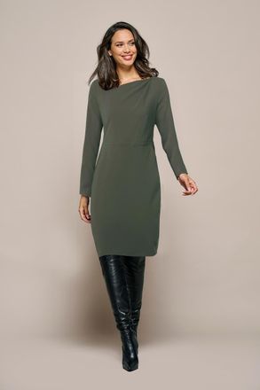 Mart Visser Novelle Kleid Olivgr&uuml;n