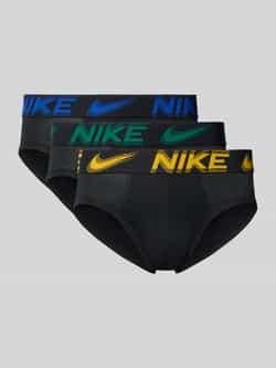 Nike Slim Fit Slips mit Logo-Stitching im 3er-Pack