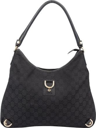 Gucci Crossbody Bags - Gucci GG Monogram Abbey Shoulder Bag - Gr. unisize - in Schwarz - f&uuml;r Damen
